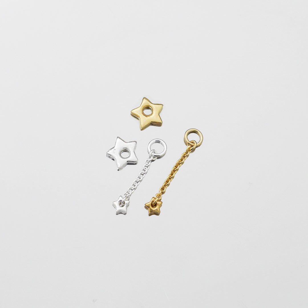 Puffy Star + Chain Charm (For Tred) – Newend